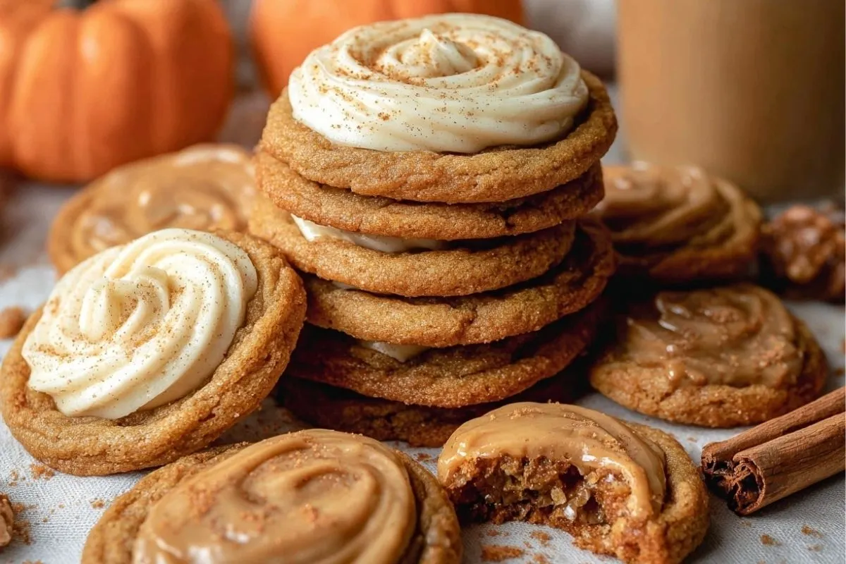 Pumpkin Spice Latte Cookies